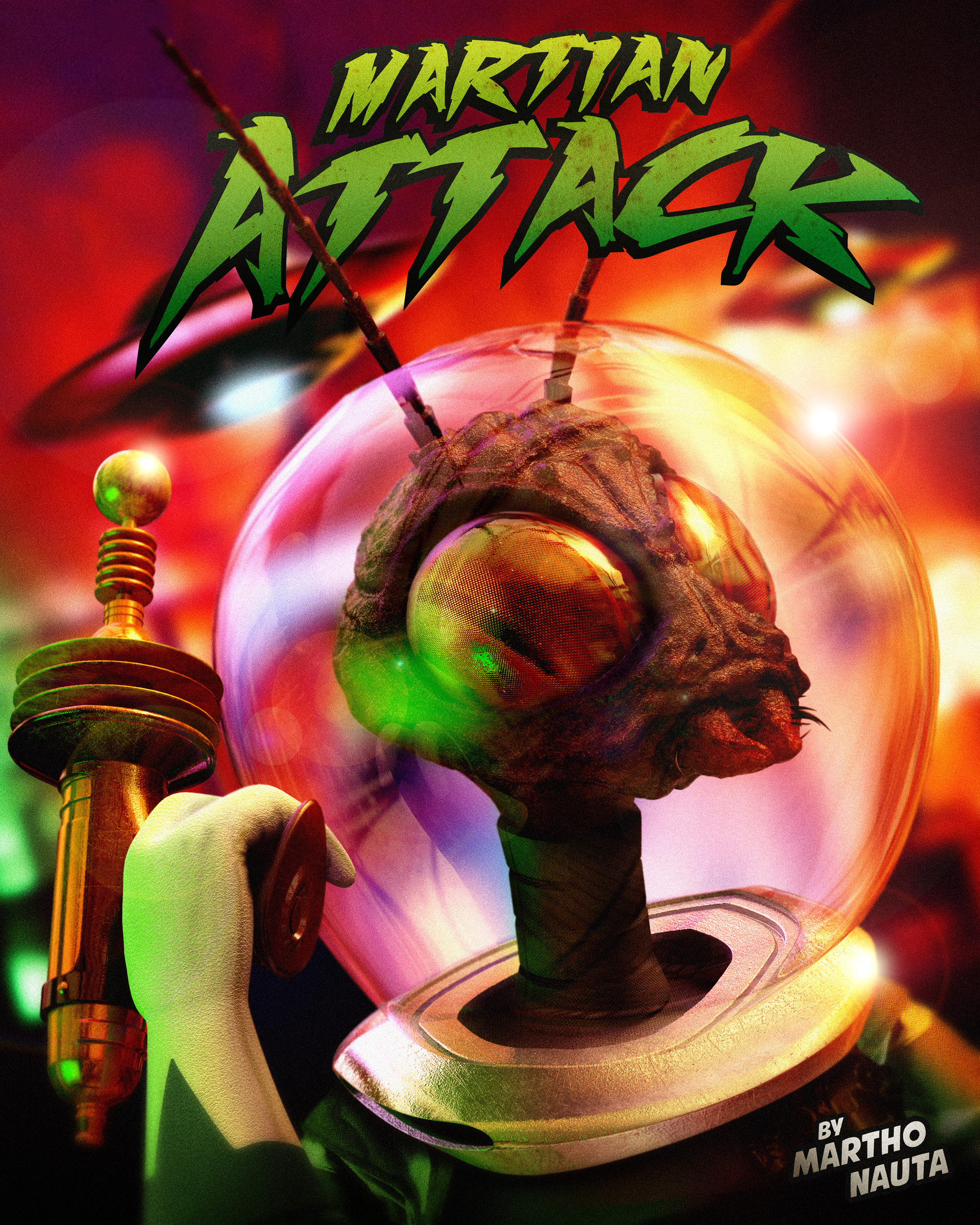 ArtStation - MARTIAN ATTACK