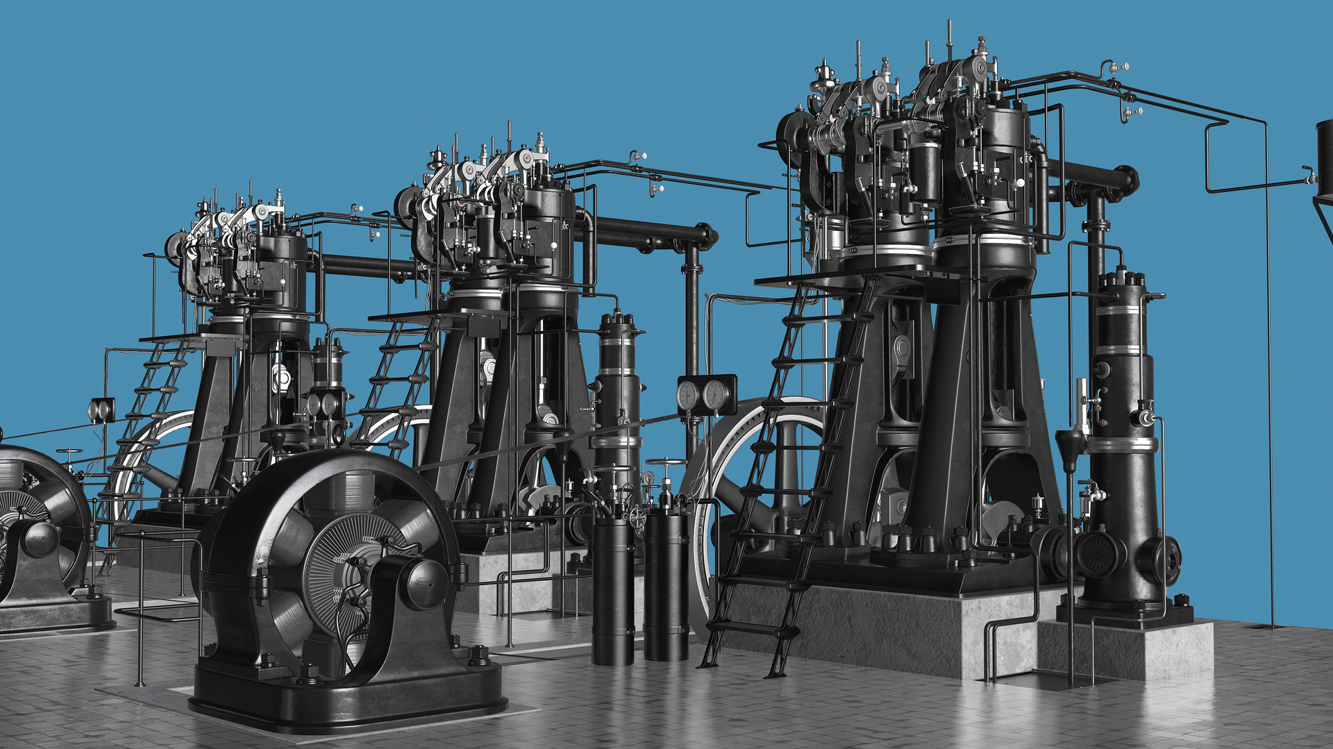 ArtStation - Diesel Engines (in the depth)