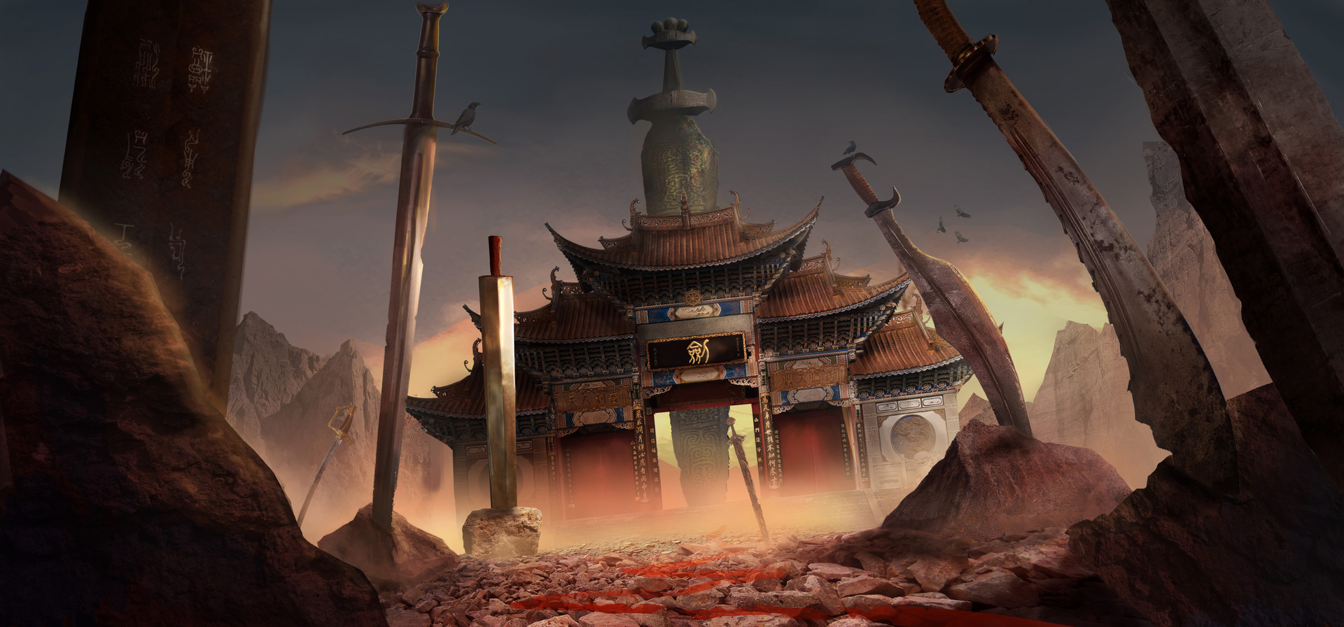 ArtStation - Temple Of Sword
