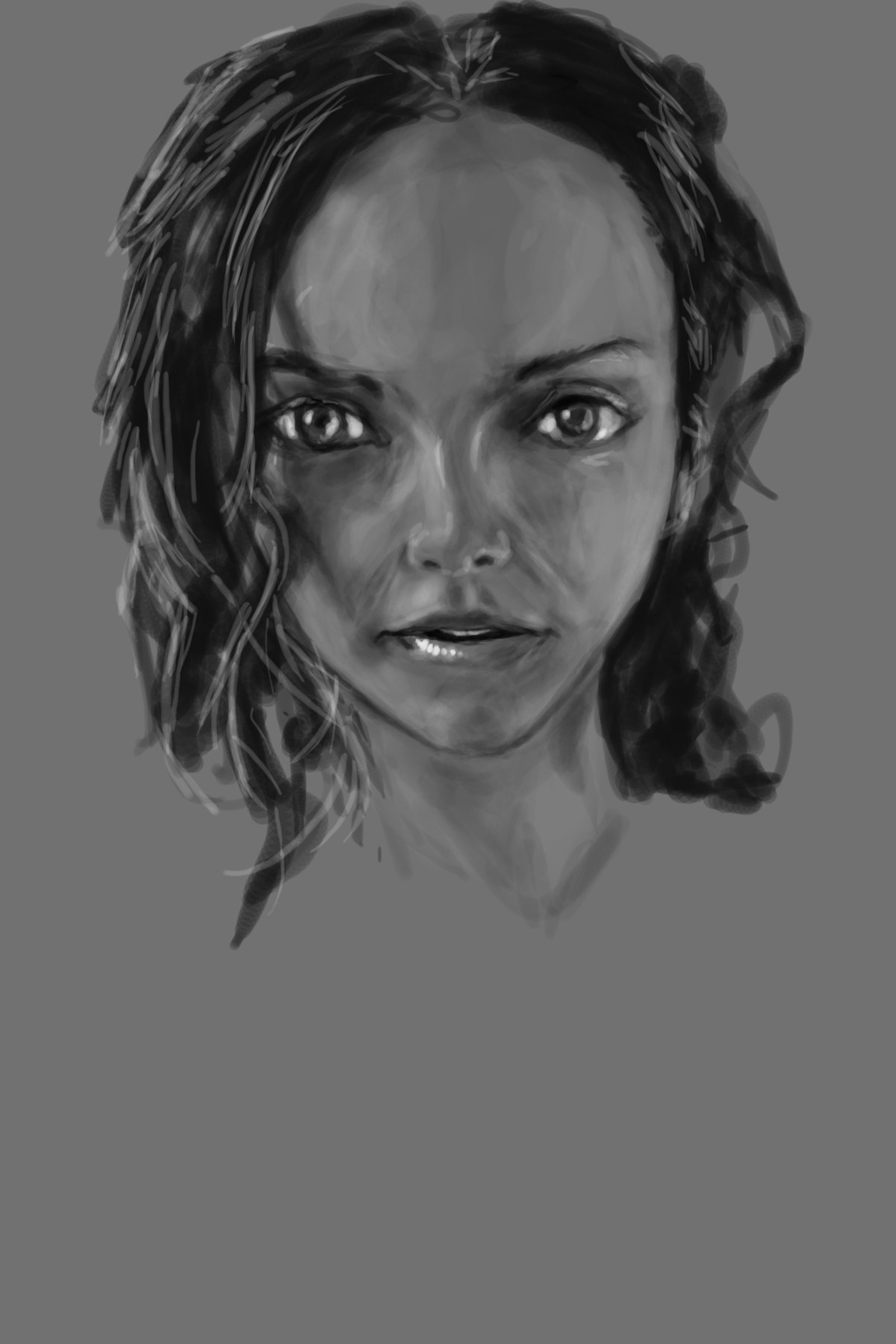 ArtStation - Christina Ricci quick sketch