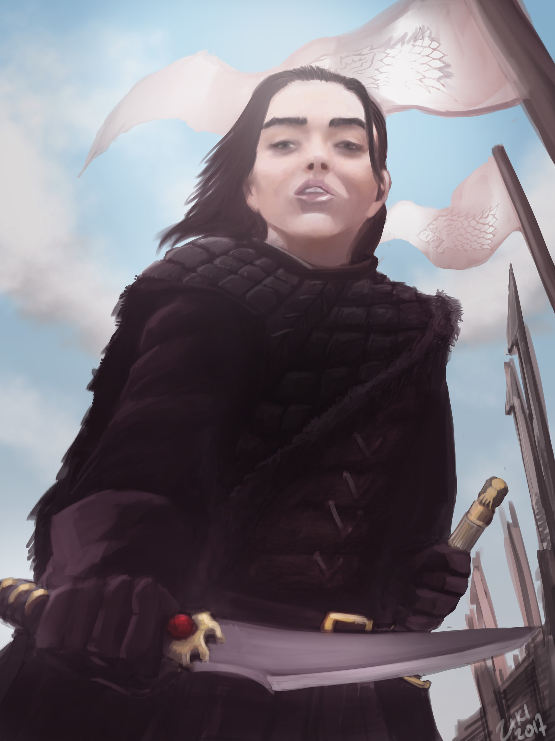 ArtStation - Arya Stark