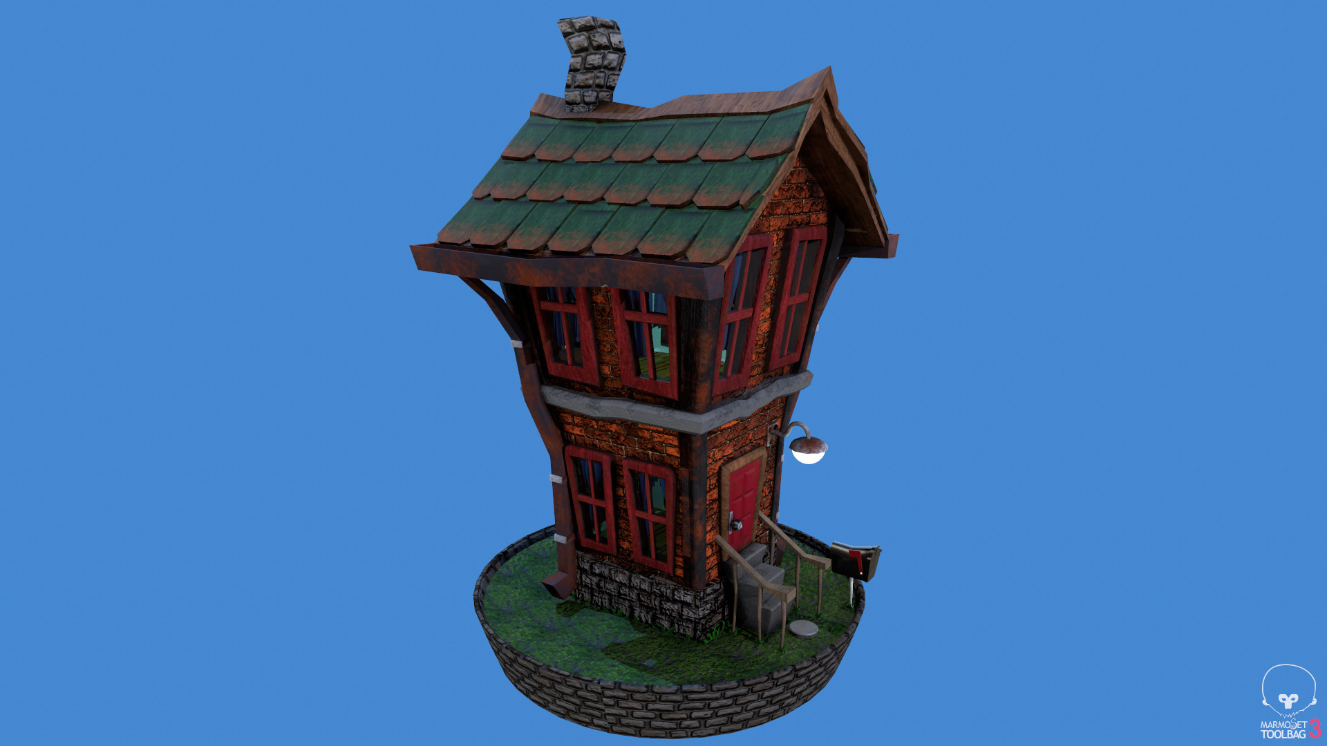 ArtStation - Cartoon House