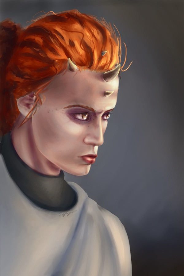 Red Zabrak Female
