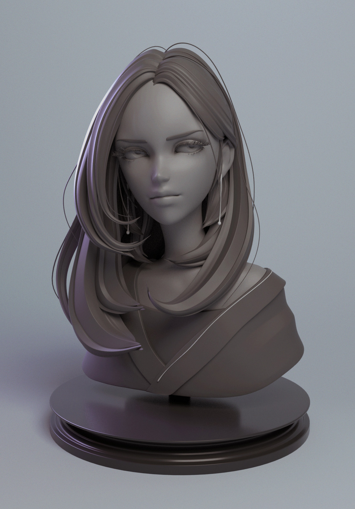 ArtStation - Girl Bust