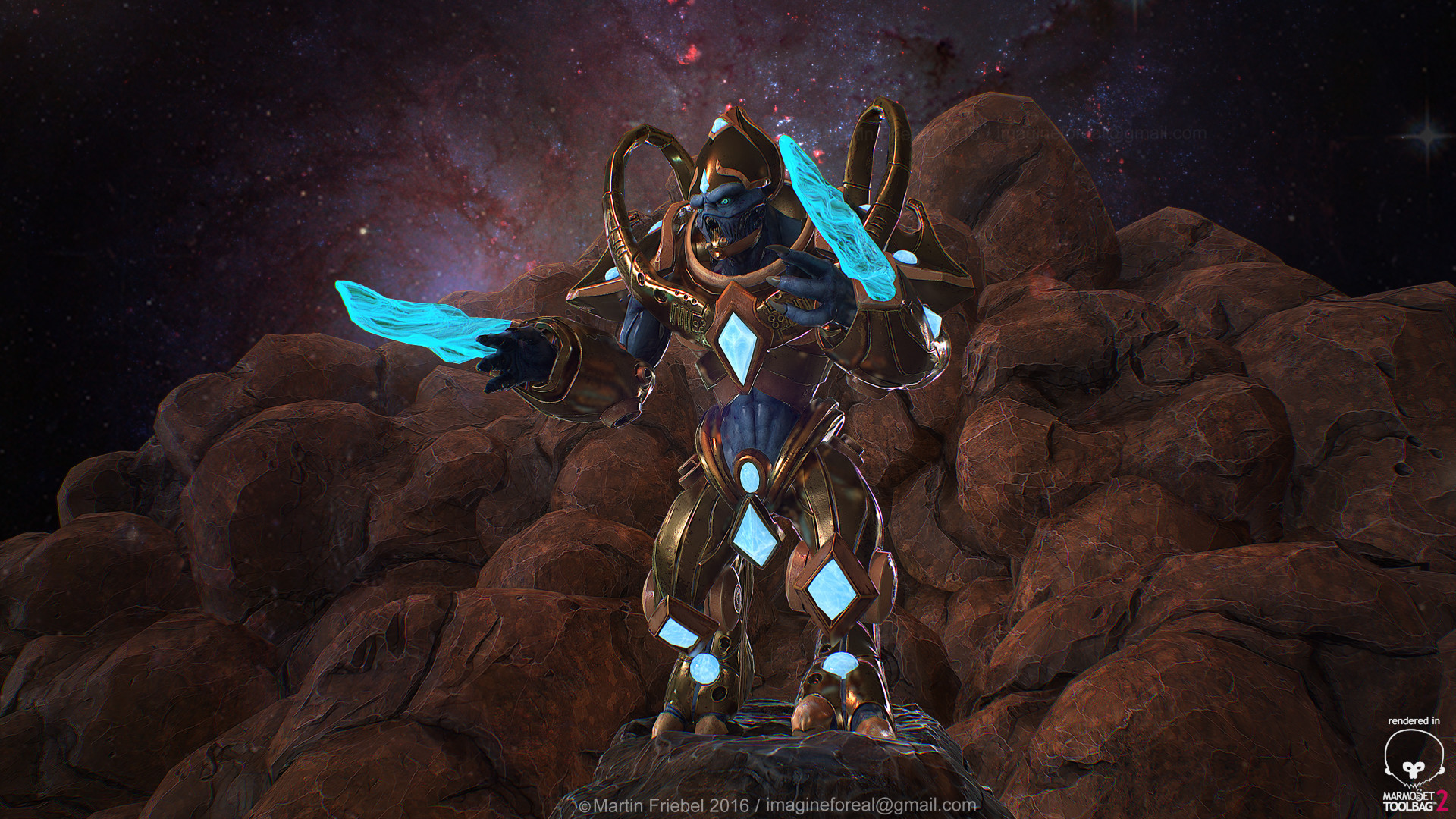 ArtStation - Protoss Zealot - Personal Fan Art