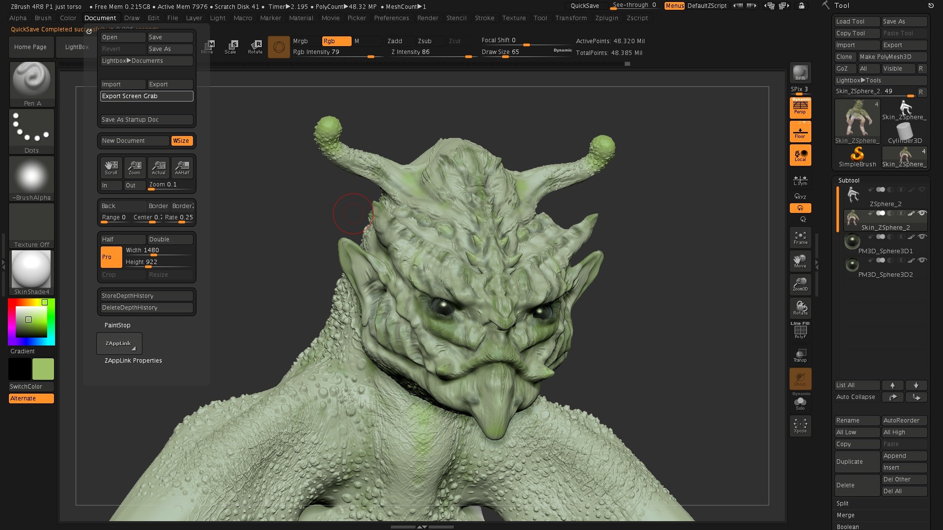 Amber Skipper - Fantasy Creature