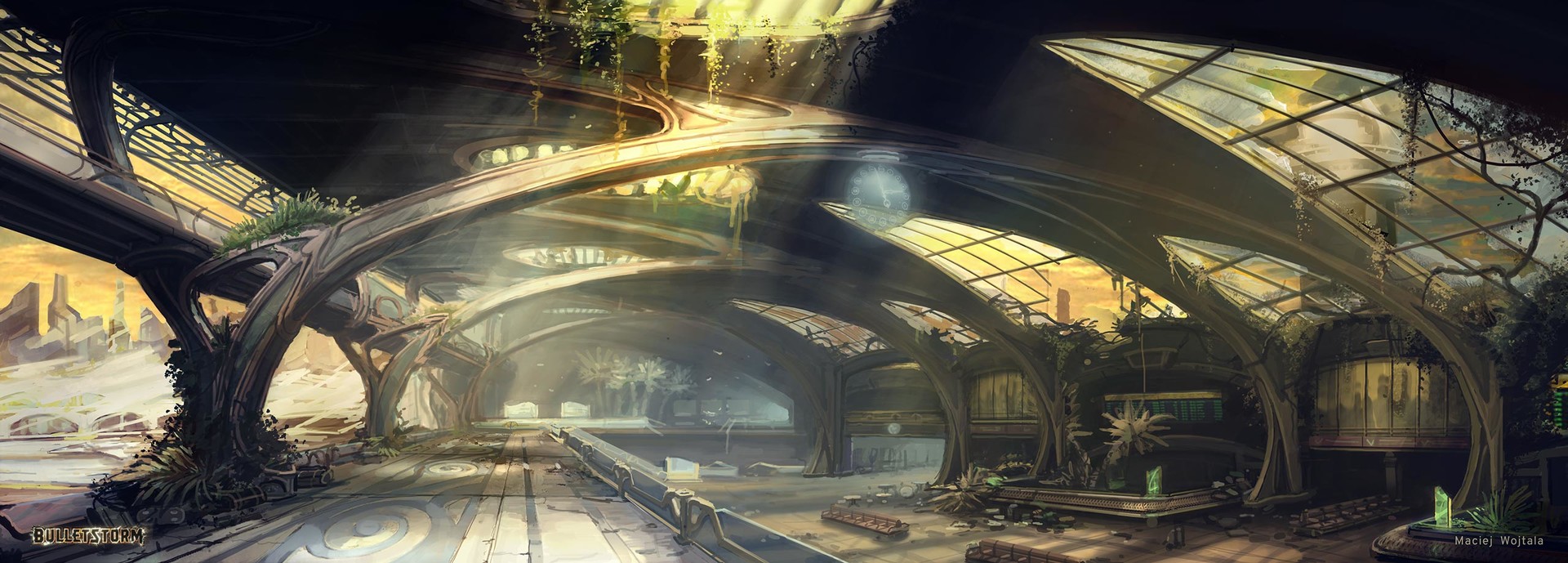 Maciej Wojtala - Bulletstorm | Concept art