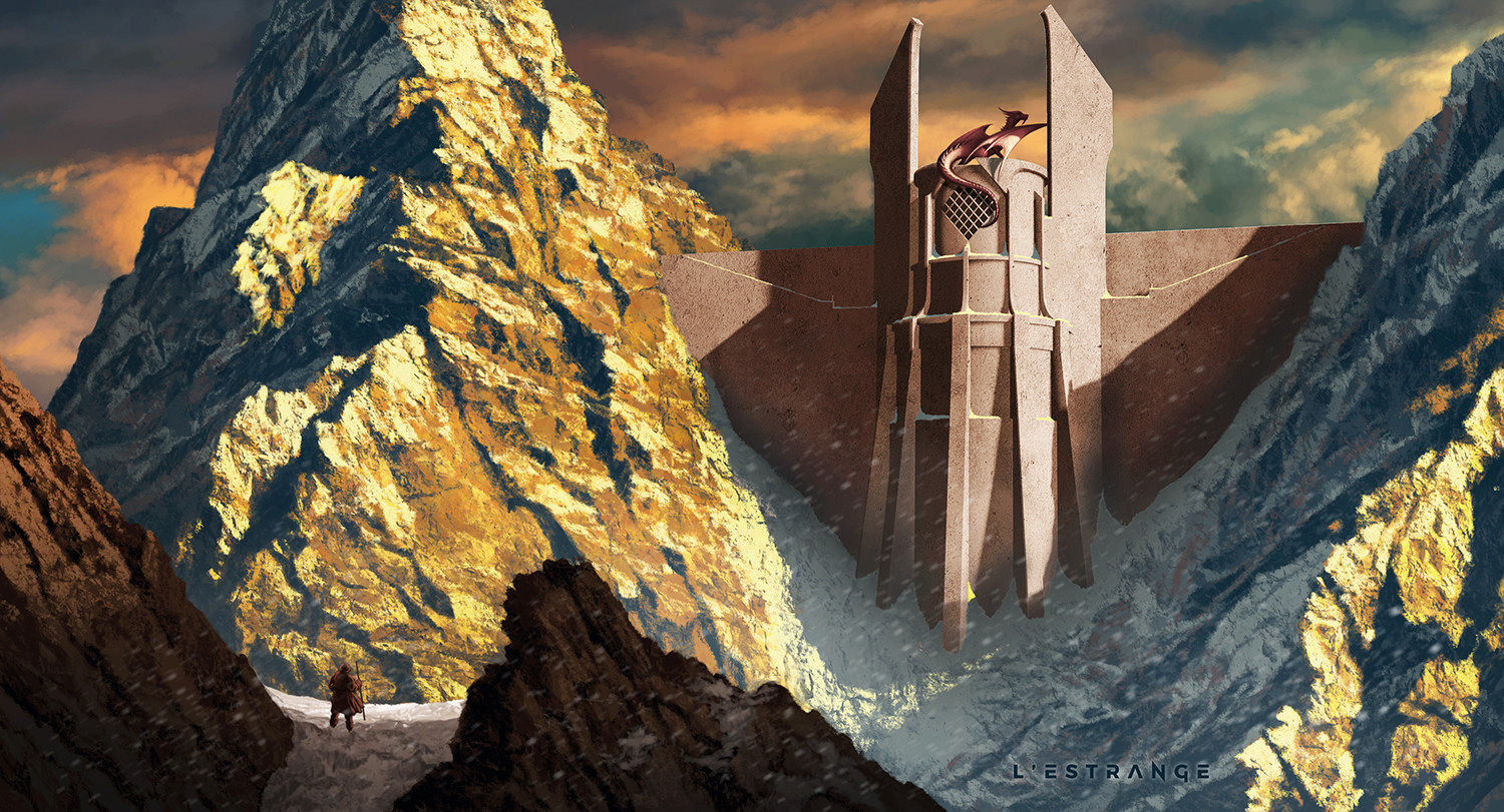 ArtStation - Dragon castle