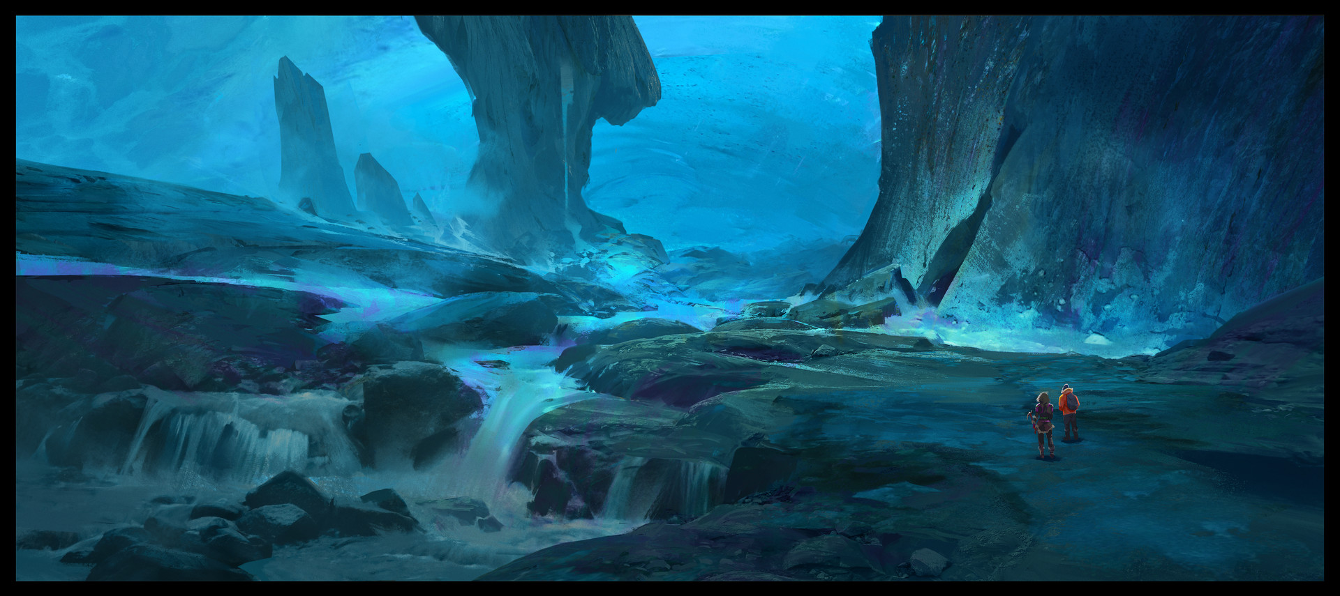 ArtStation - Ark Ice Caves