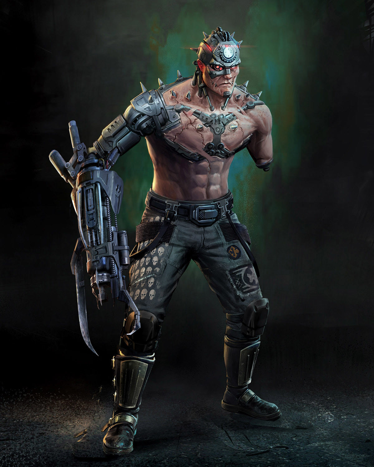 ArtStation - Mean Machine Angle