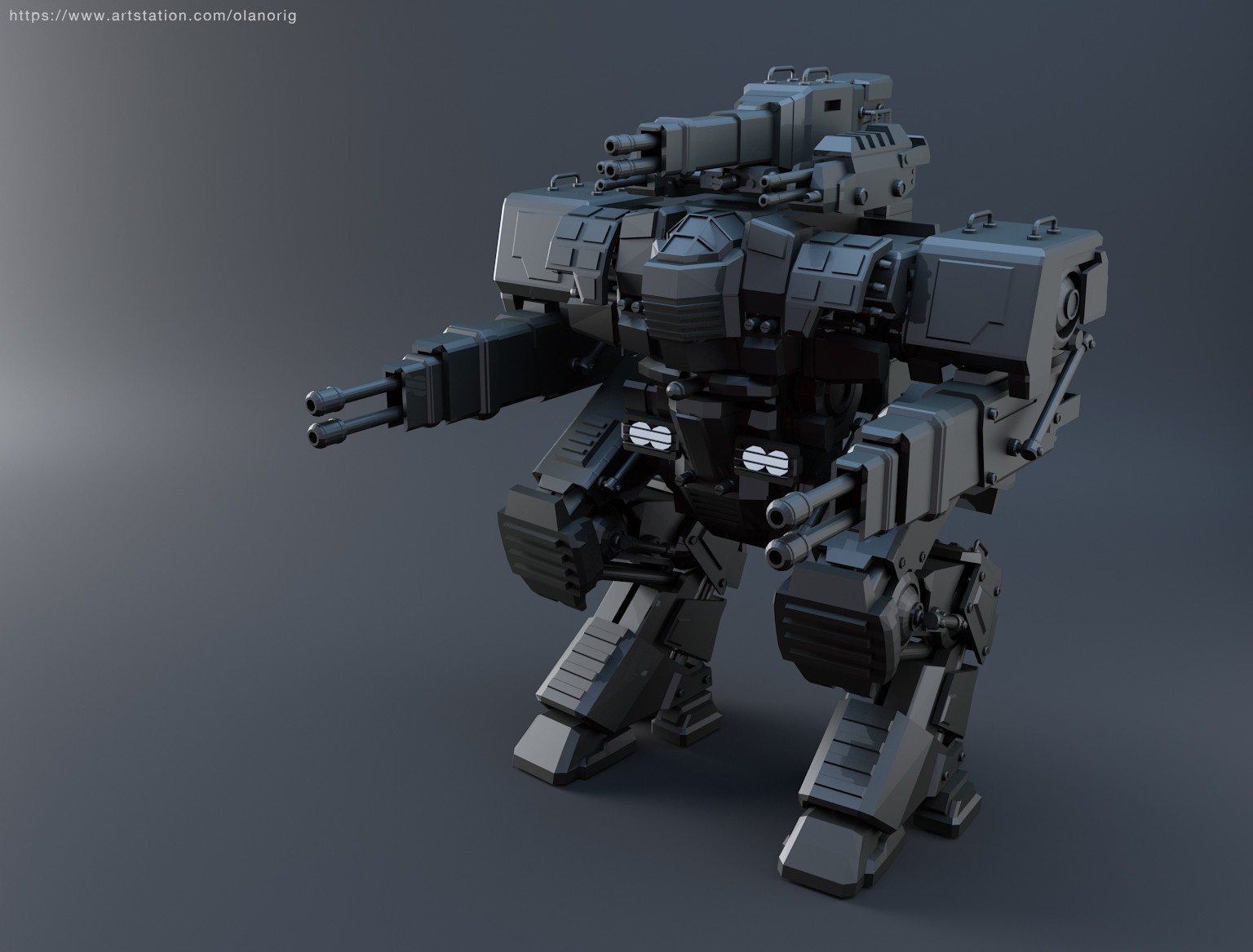 Olan Orig - Manned War robot