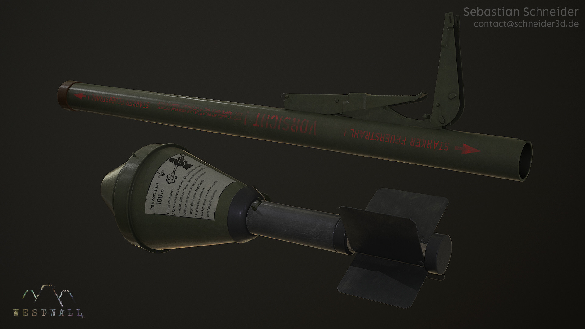 Sebastian Schneider - Panzerfaust 60 and Panzerfaust 100