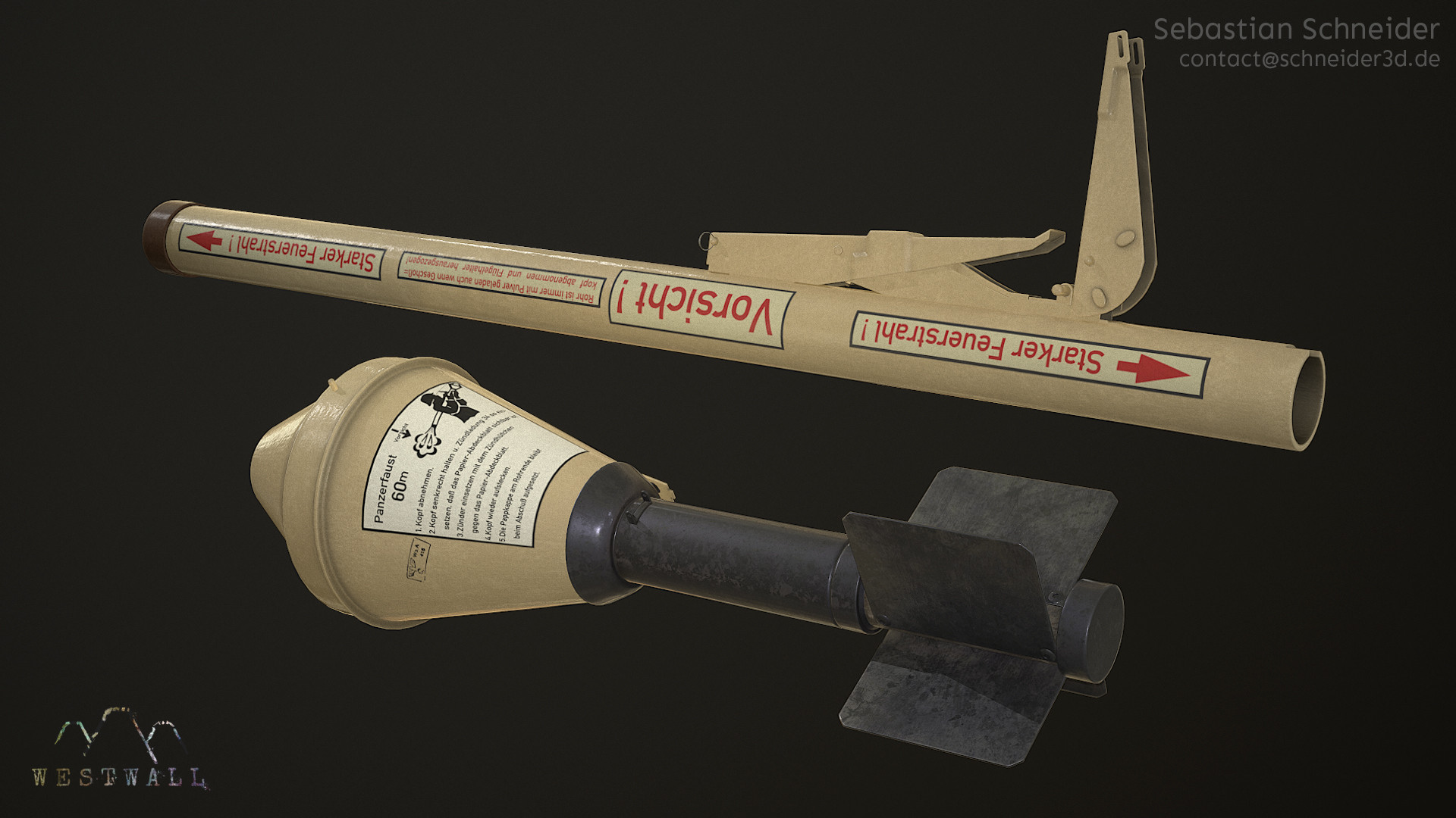 Sebastian Schneider - Panzerfaust 60 and Panzerfaust 100