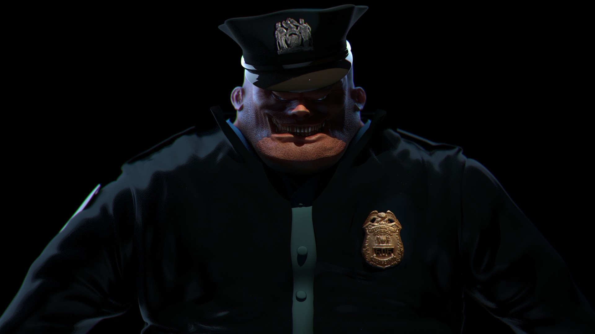 evil policeman