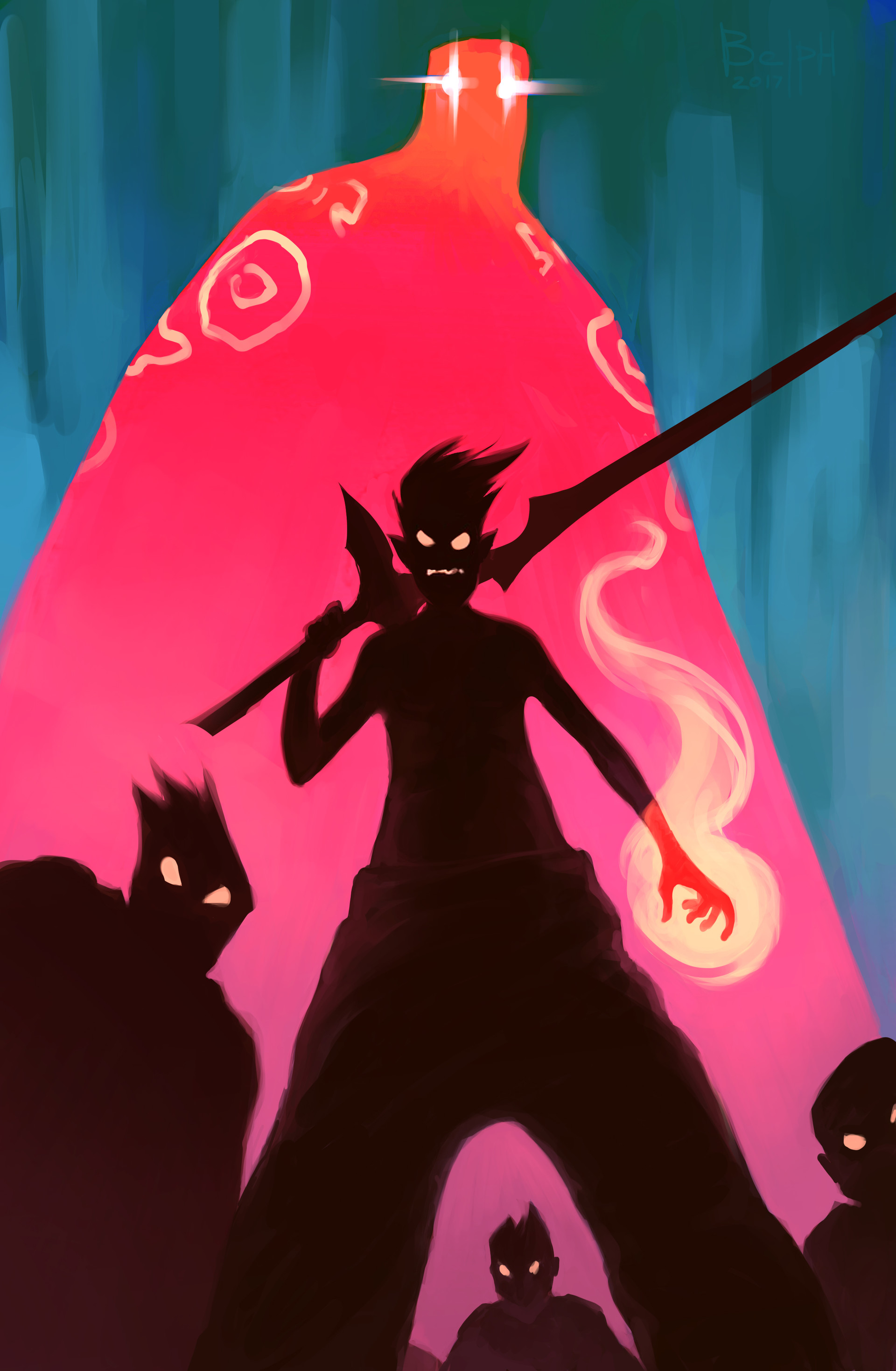 ArtStation - Daemons and Bill Schiffer