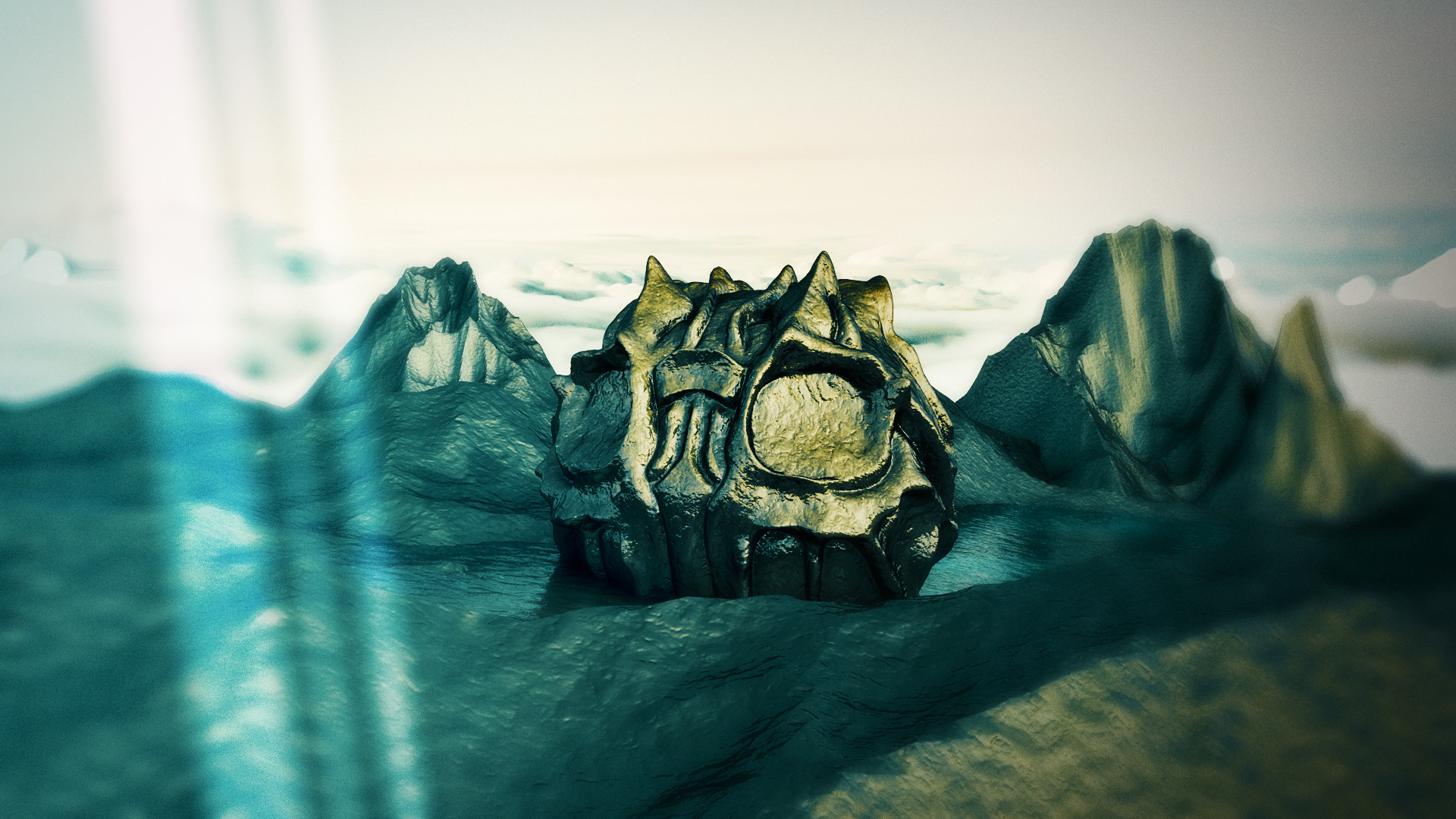 ArtStation - Stone totem