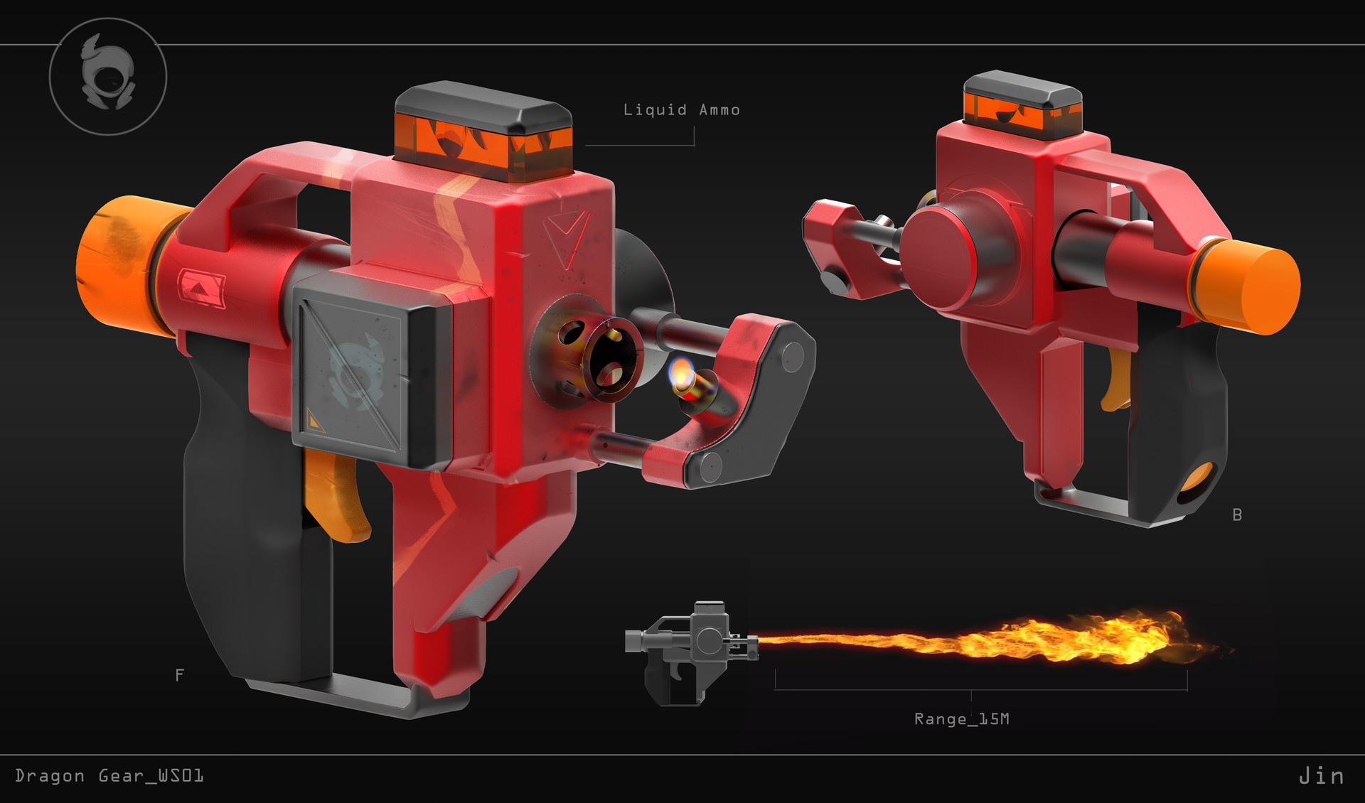 ArtStation - Dragon Gear HS01