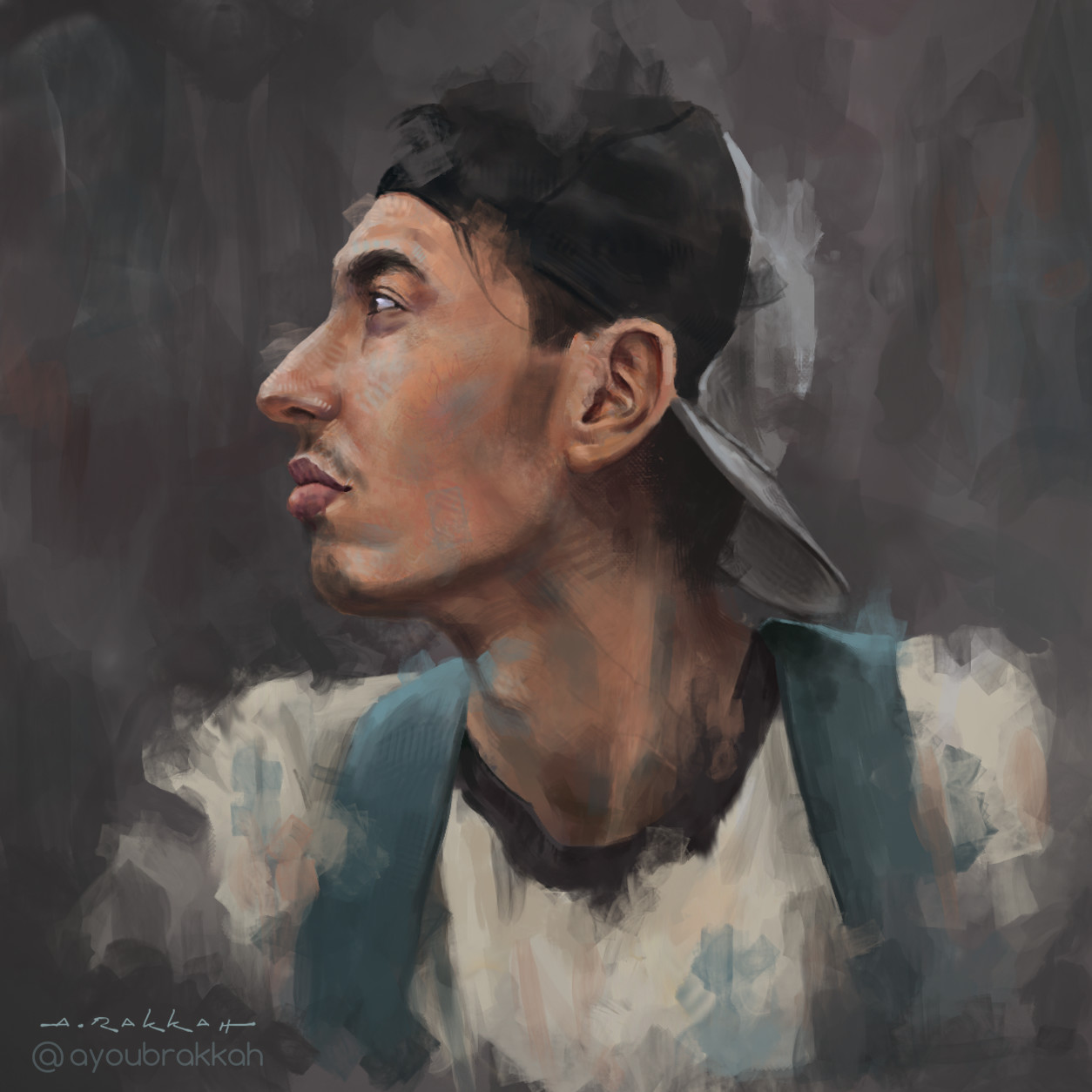 ArtStation - Portrait study 03 - Abouri