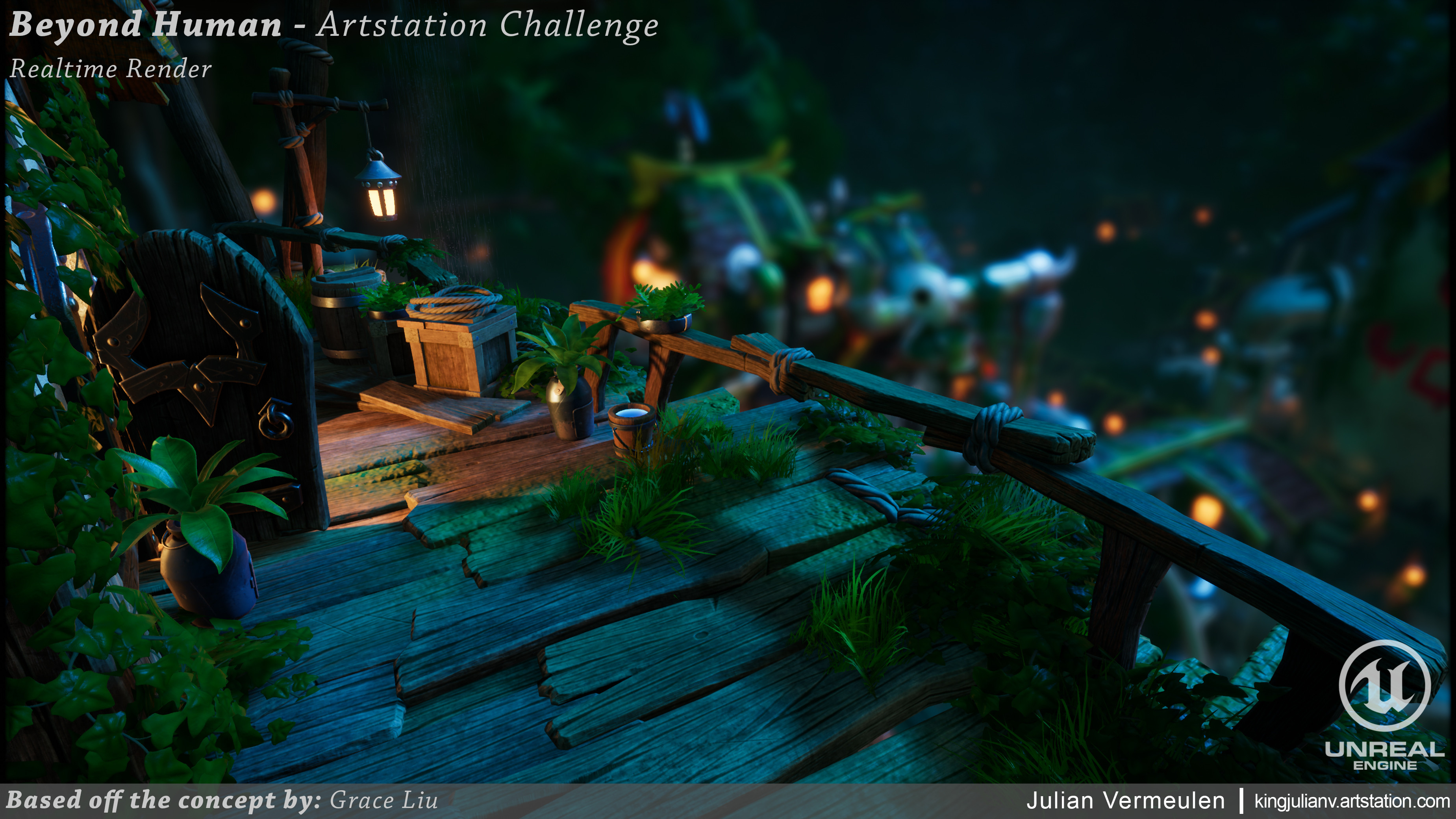 Julian Vermeulen - Beyond Human - Artstation Challenge