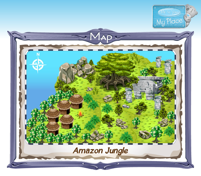 ArtStation - CBG Me to You - Map 02 - Amazon Jungle