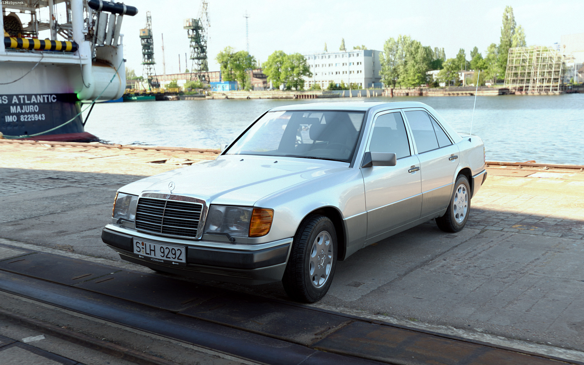 Zbyszek W124 - Mercedes-Benz W124 300D X 1992