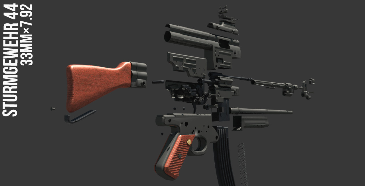 ArtStation - StG 44