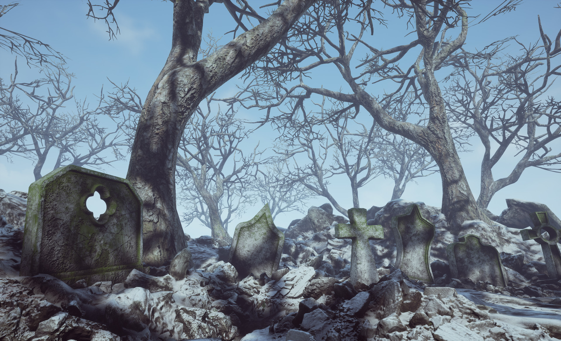 ArtStation - Cemetery Assets