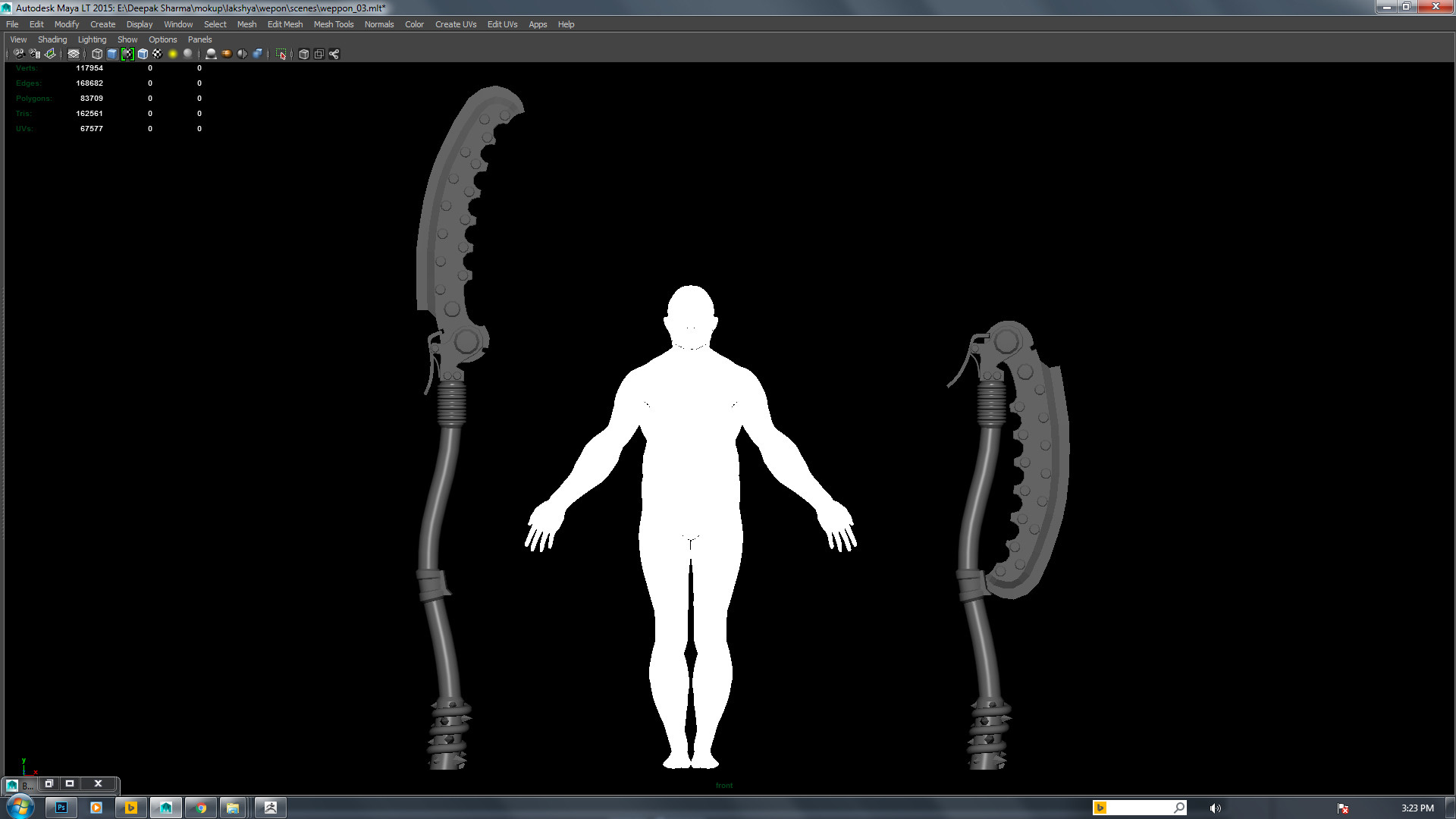 Deepak Sharma - Dual Weapon_Soul cutter