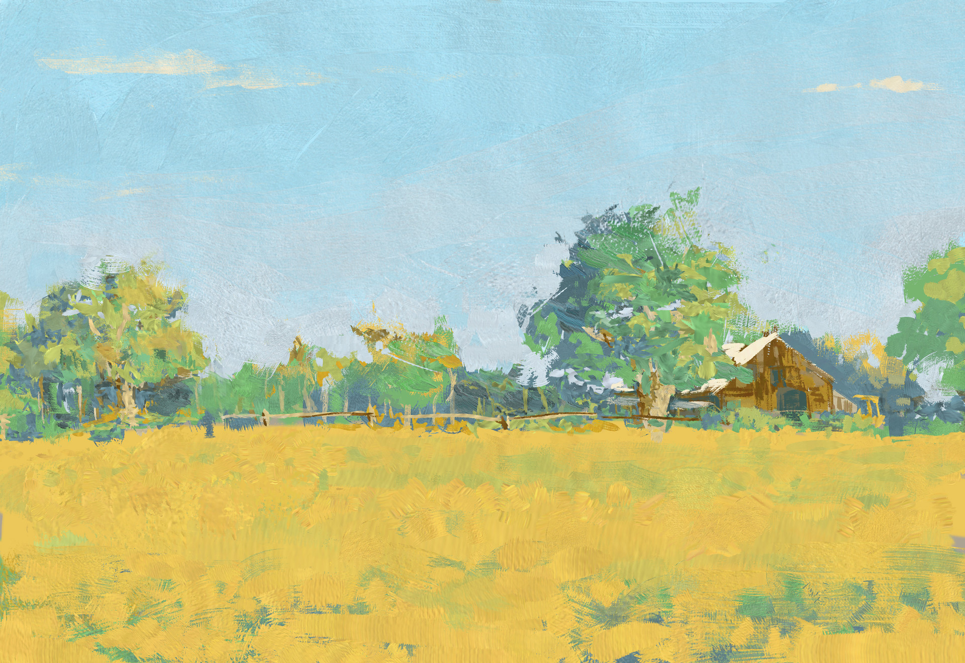 ArtStation - Farm Study