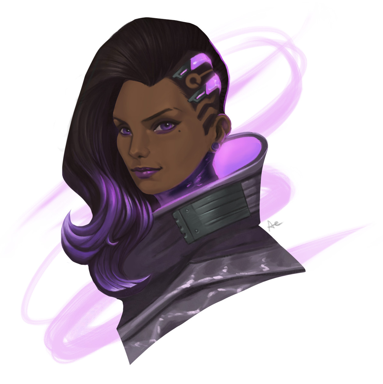 ArtStation - Sombra portrait