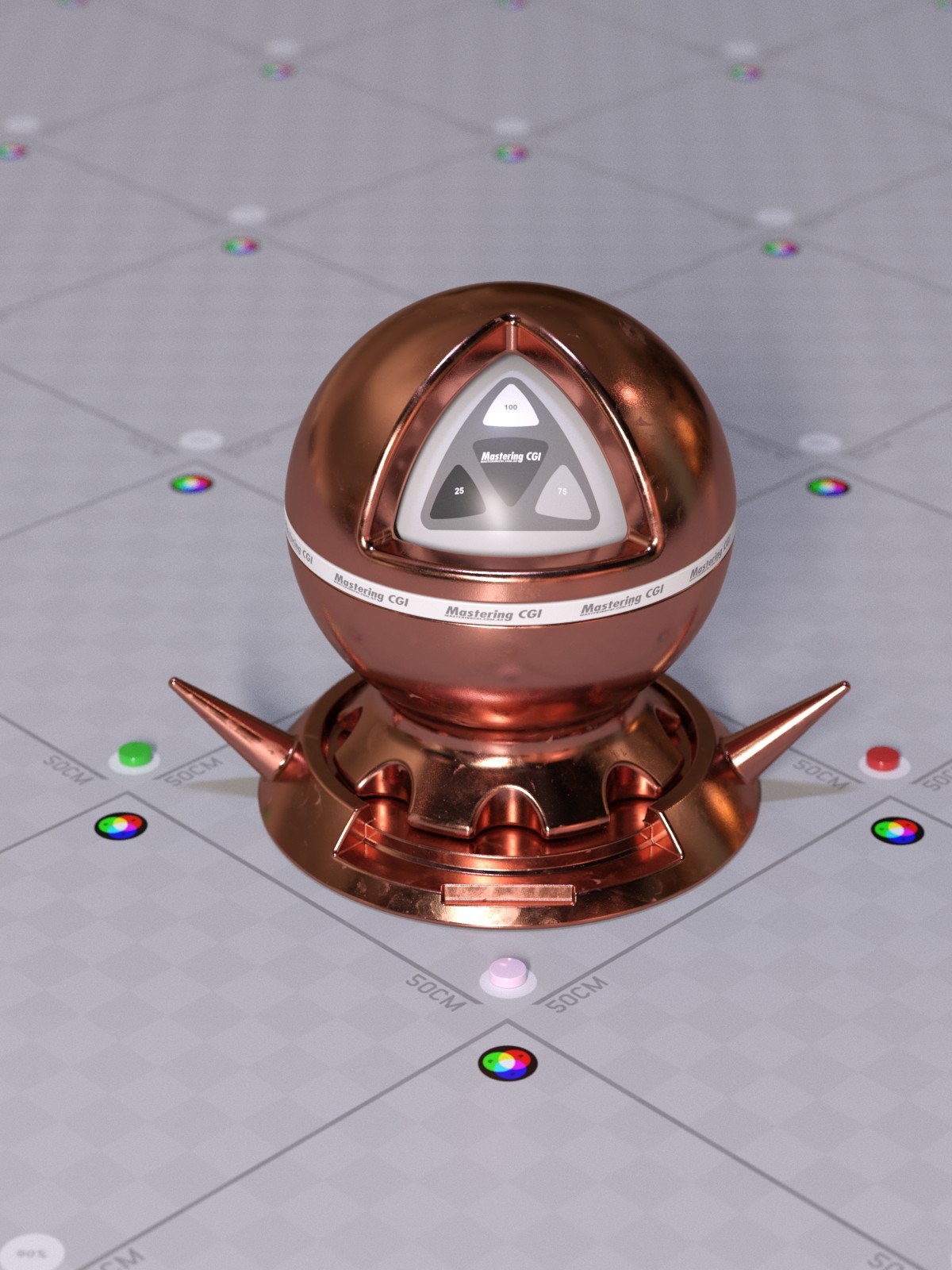 ArtStation - Daniel Reuterswärd's copper shader - Recreation with 3ds ...