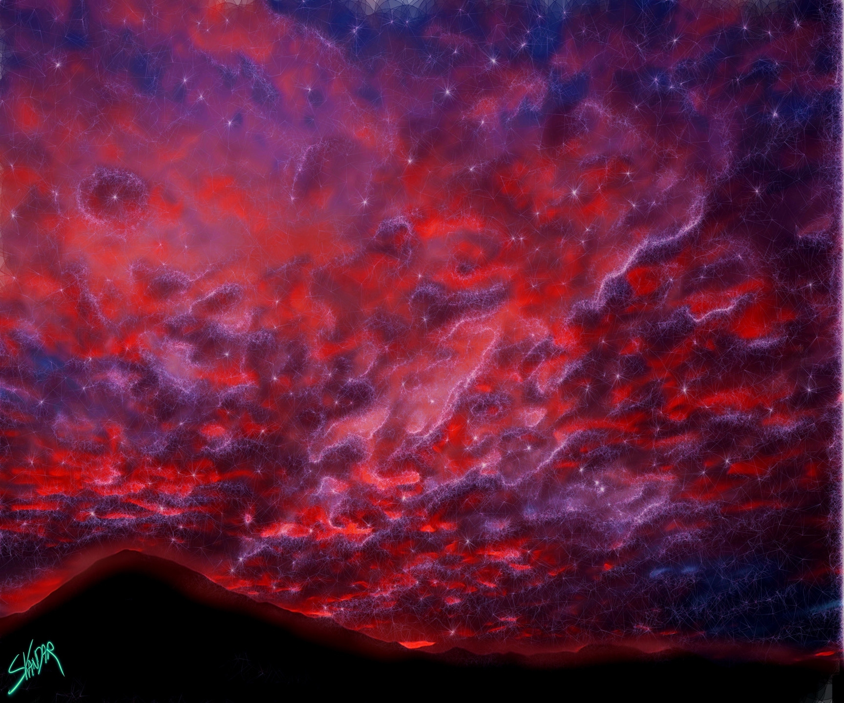 ArtStation - Mt. Tom Sunset