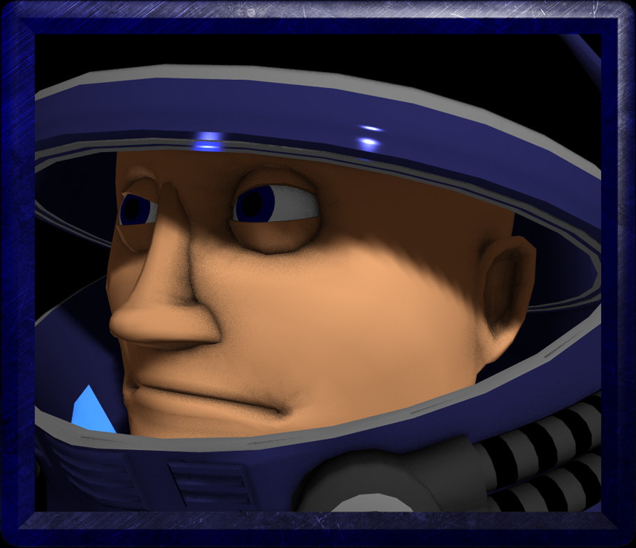 Alexandre Cantin B - StarCraft BroodWar 3D model adaptation - Marine