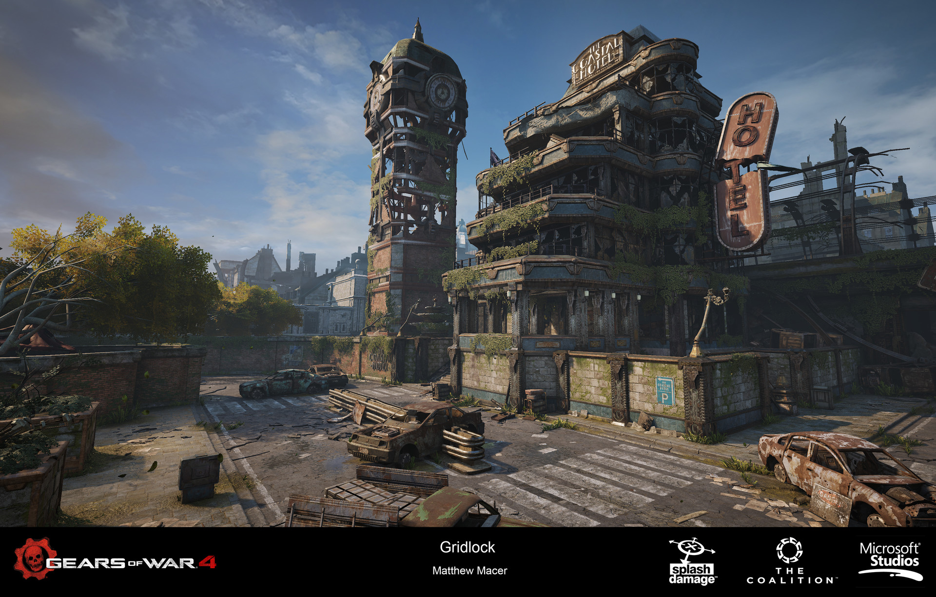 Matthew Macer - Gears of War 4 - Gridlock MP Map