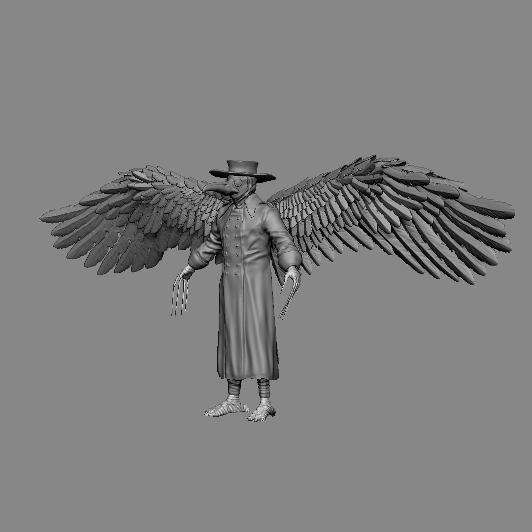 Eric Liu - WW I Bird Man Creature