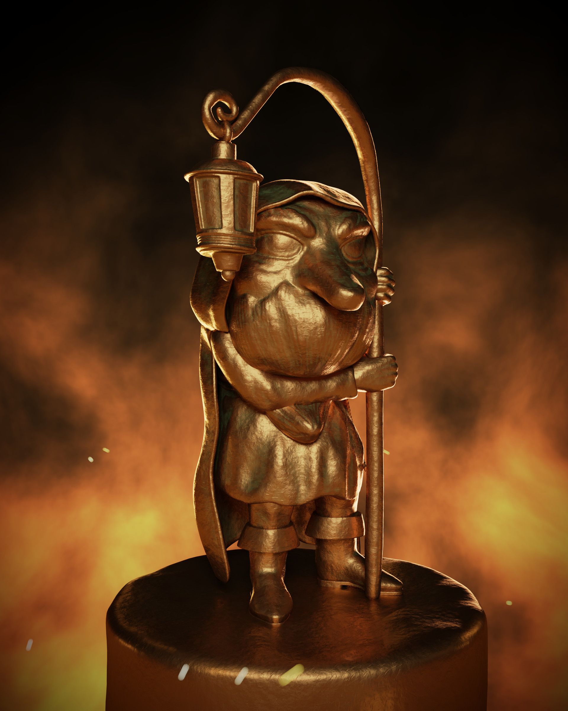 ArtStation - Treasure keeper - mine guardian