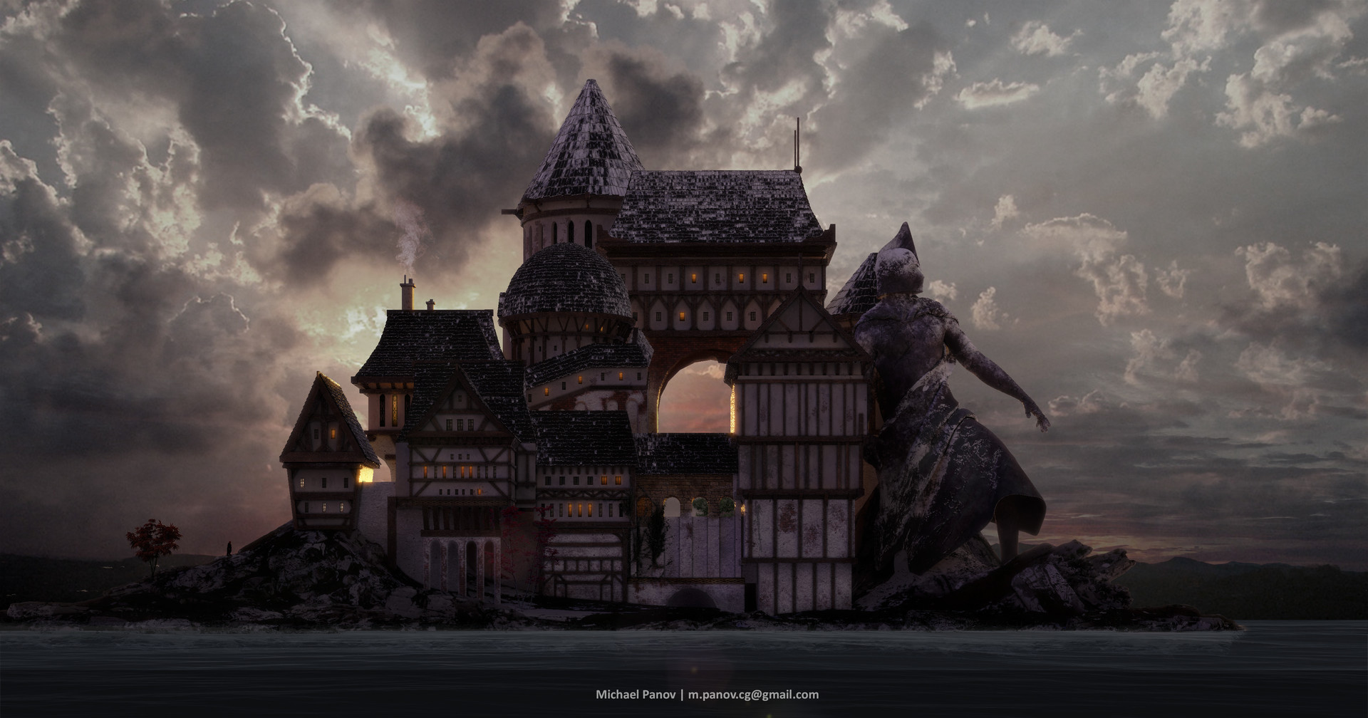 ArtStation - Medieval Castle