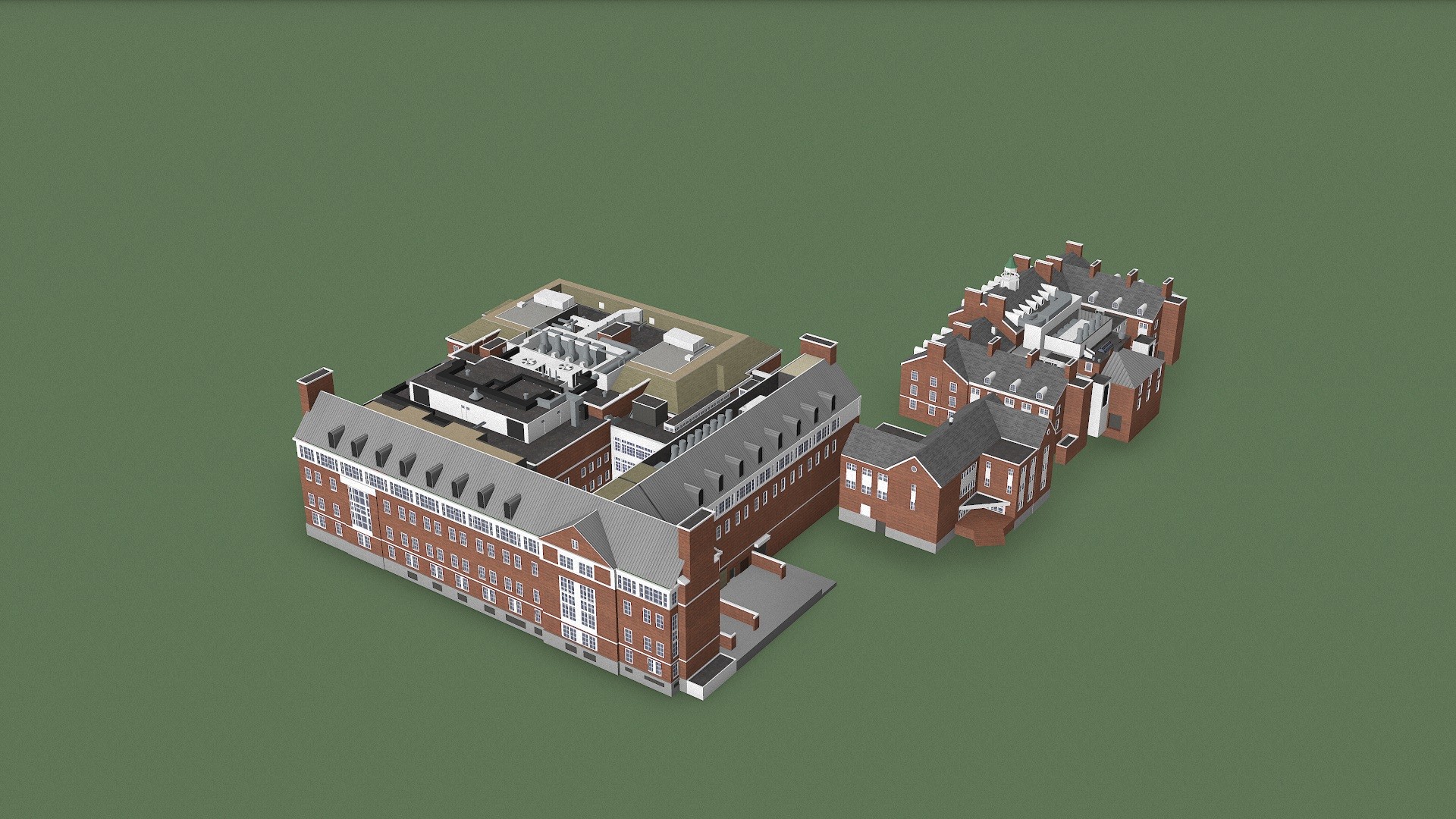 SteelWolf - Buildings (UMD) - model for Unity 3d