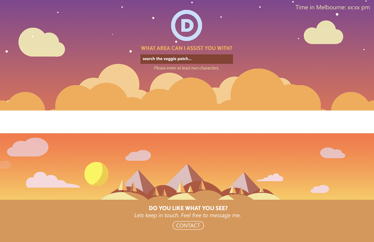 ArtStation - Vector Illustration Background for Website