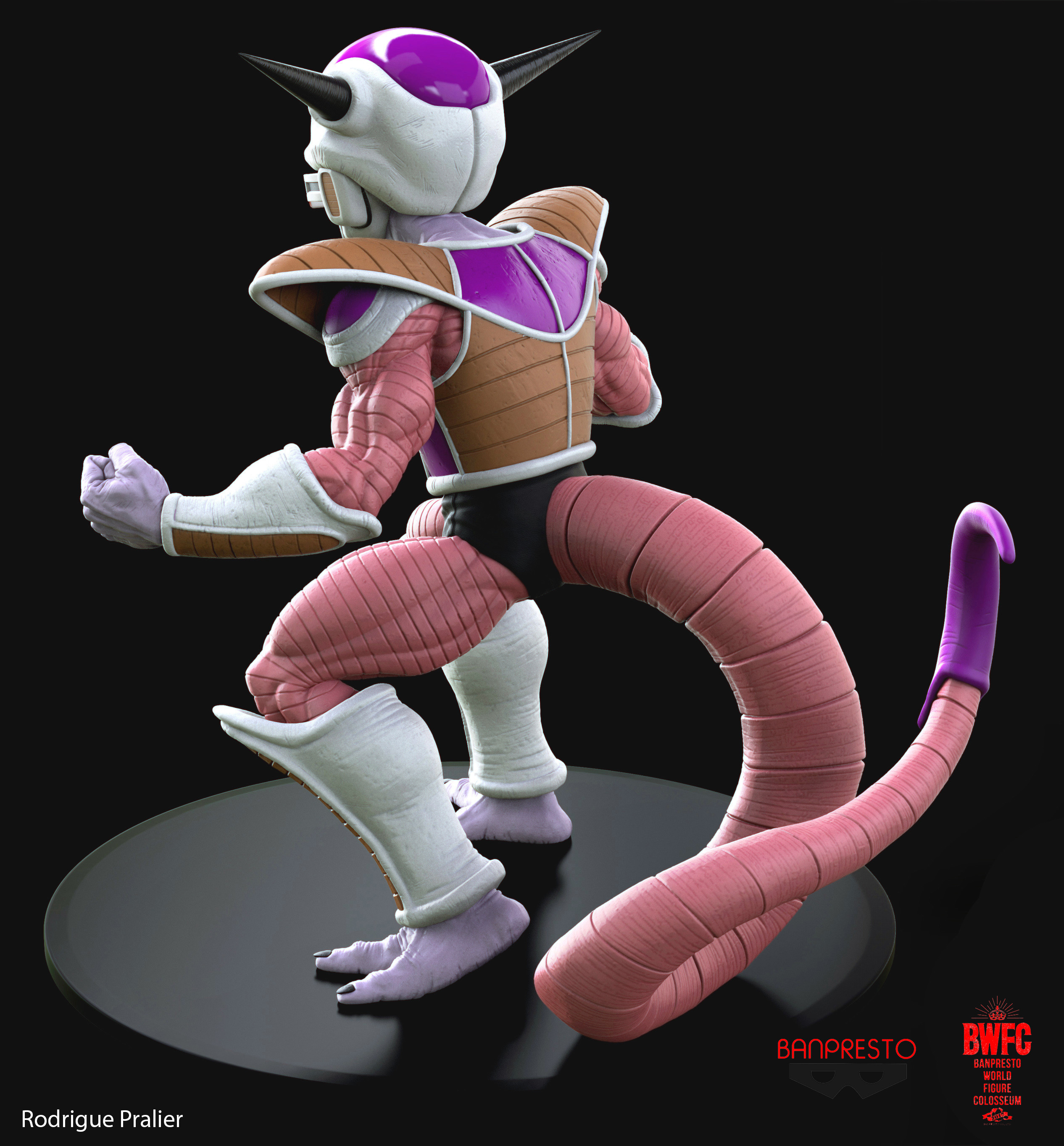 Rodrigue Pralier - Frieza model done for the Banpresto World Figure ...