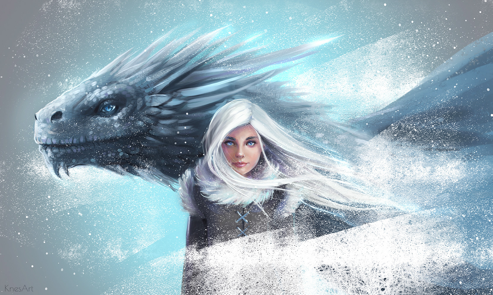 Mythical Ice Dragons