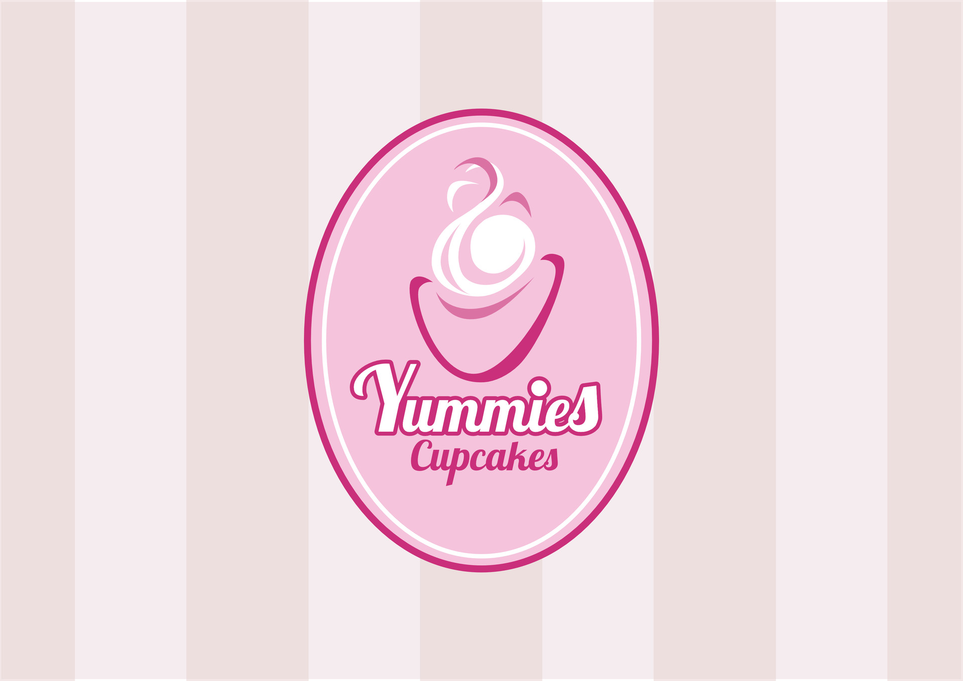 ArtStation - Yummies Cupcakes Logo, Pascal "MasonStyle" Zirn