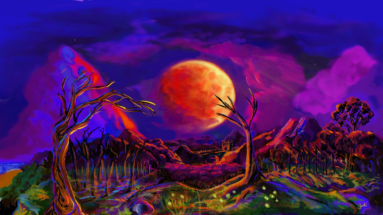 ArtStation - Moonrise