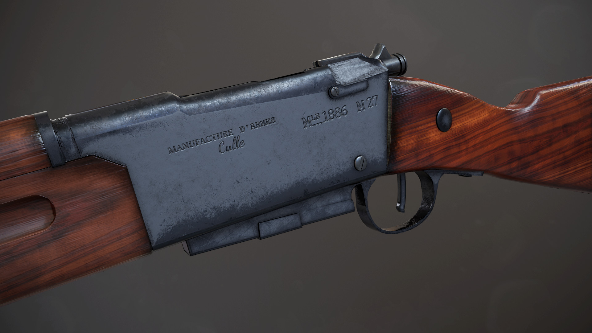 Steven Sier's portfolio - Lebel model 1886 m27