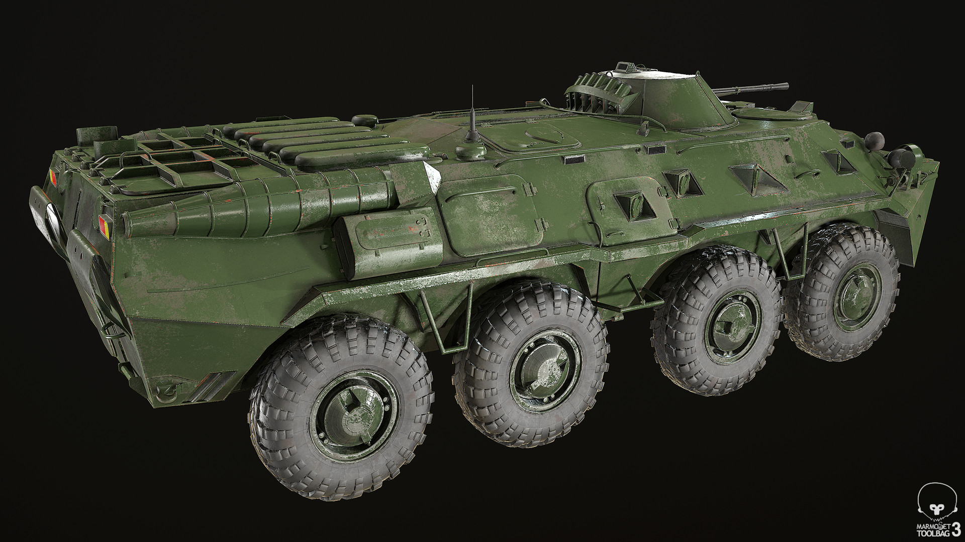 ArtStation - BTR-80