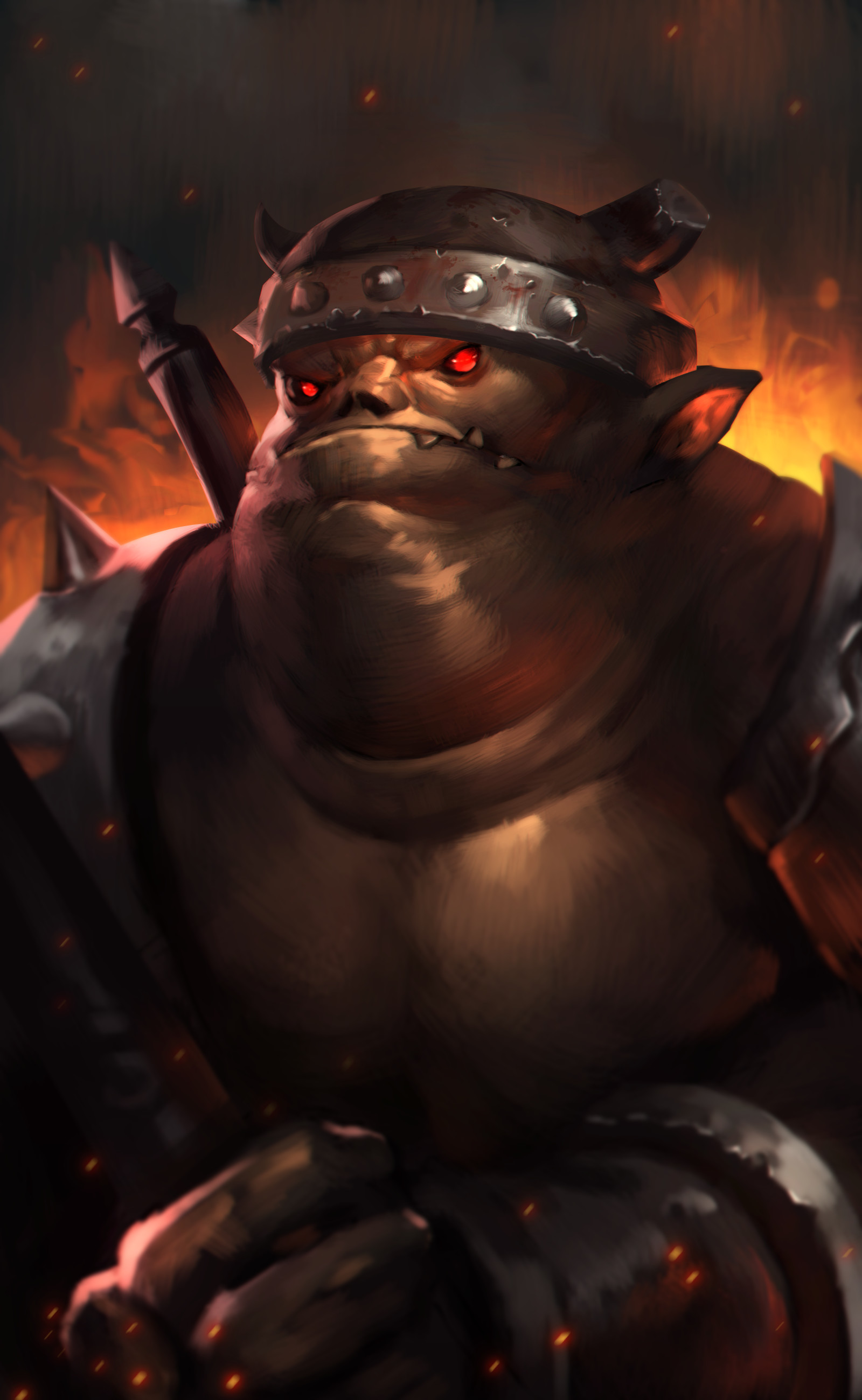 ArtStation - Assasin / Ogre portrait