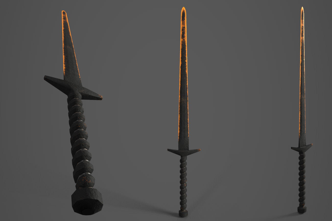 ArtStation - Dark Ember Sword