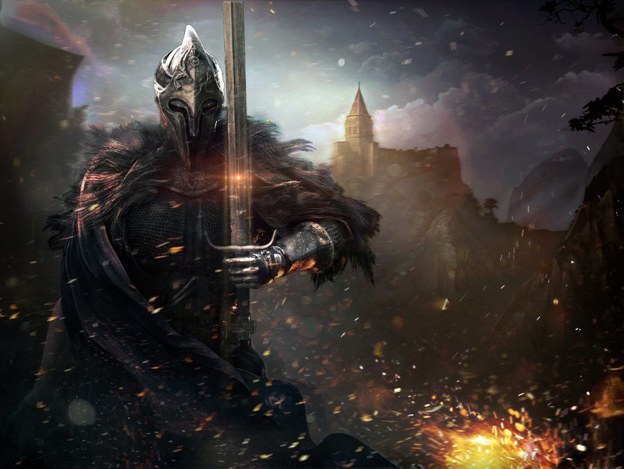 ArtStation - Armoured Knight