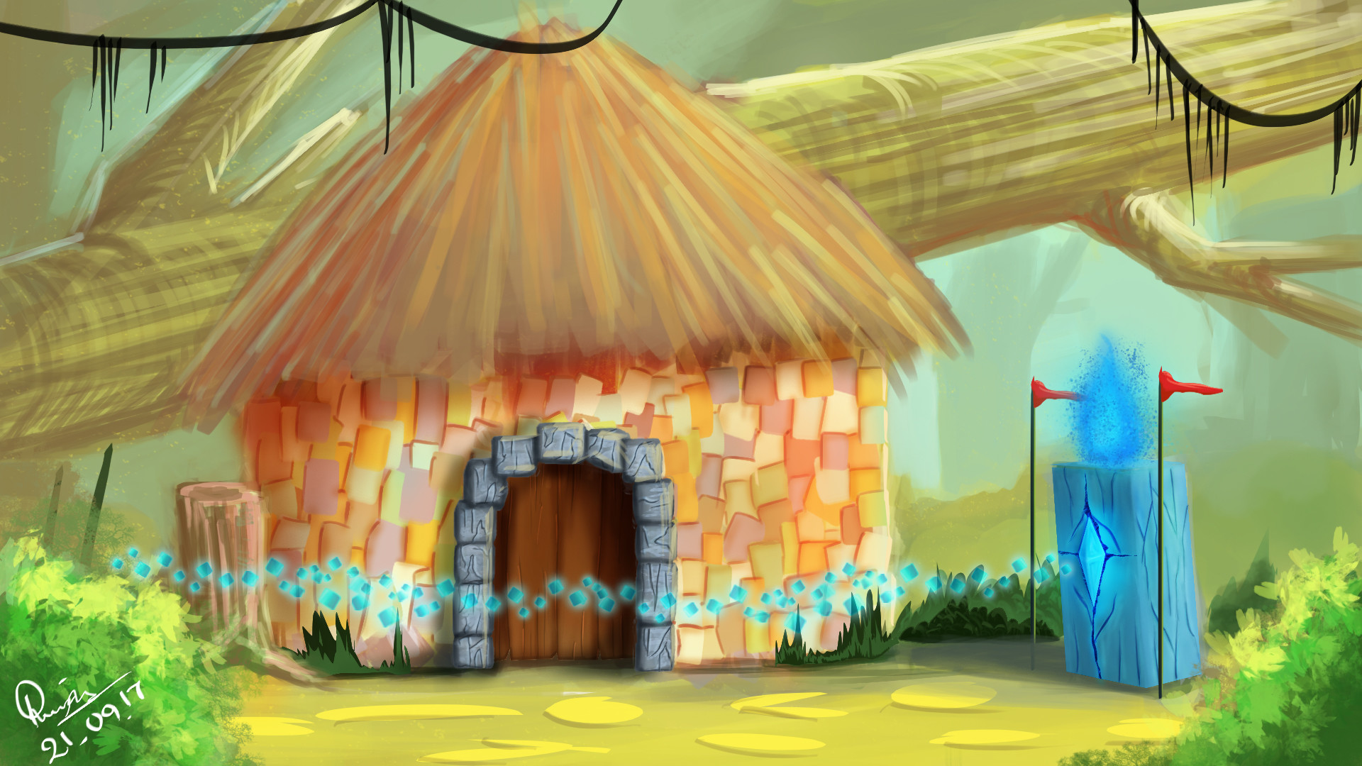 ArtStation - Enchanted house