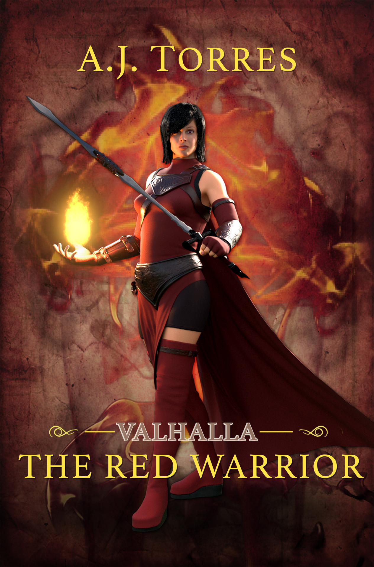 ArtStation - Valhalla Book Cover